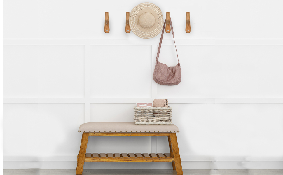 Aesthetic and Efficient: Wall Mount Hooks for Extra Hanging Space | How ...